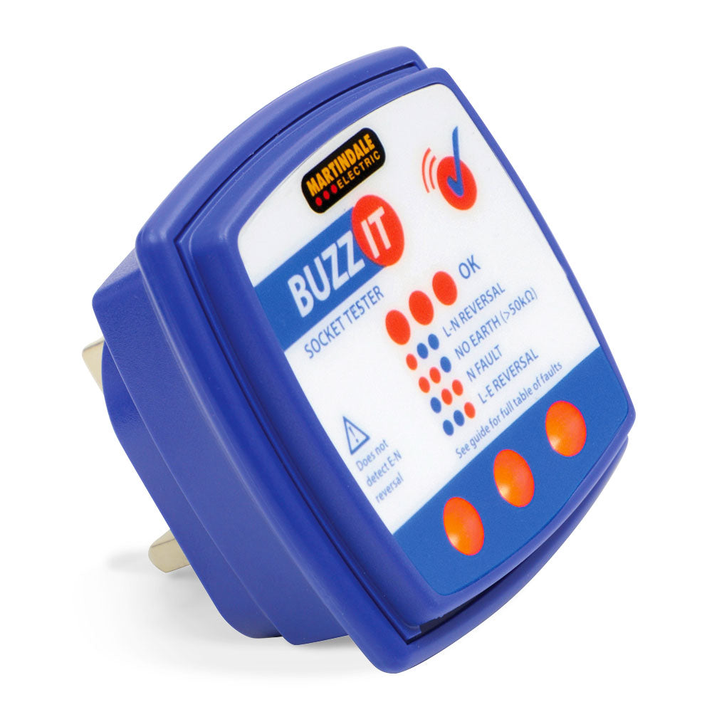 Martindale BZ101 (Buzz-It) 240V Socket Tester with Audible Buzzer – IGE Ltd