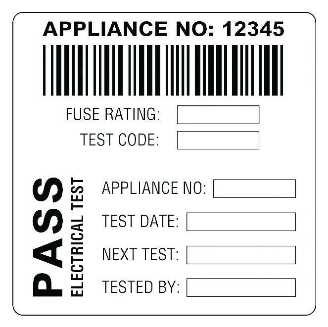 Martindale BAR2 Combined Barcode & PASS PAT Test Label – IGE Ltd