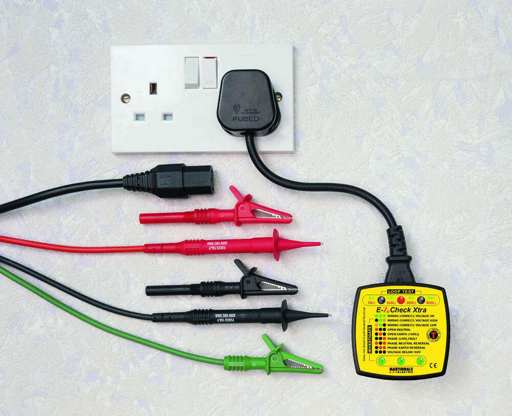Martindale EZ650 Socket Tester Kit with Earth Loop Test – IGE Ltd